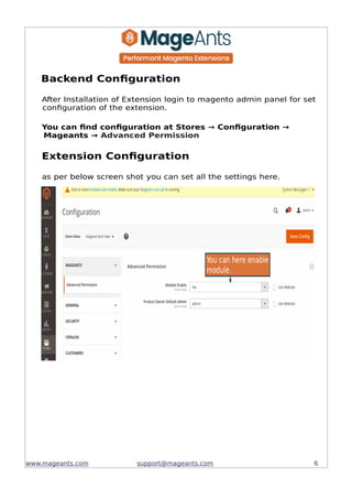 Magento 2 Advanced Permissions | PDF
