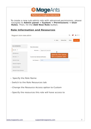 Magento 2 Advanced Permissions | PDF | Computing | Technology & Computing