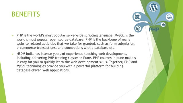 Advance php course | PPTX | Web Development | Internet