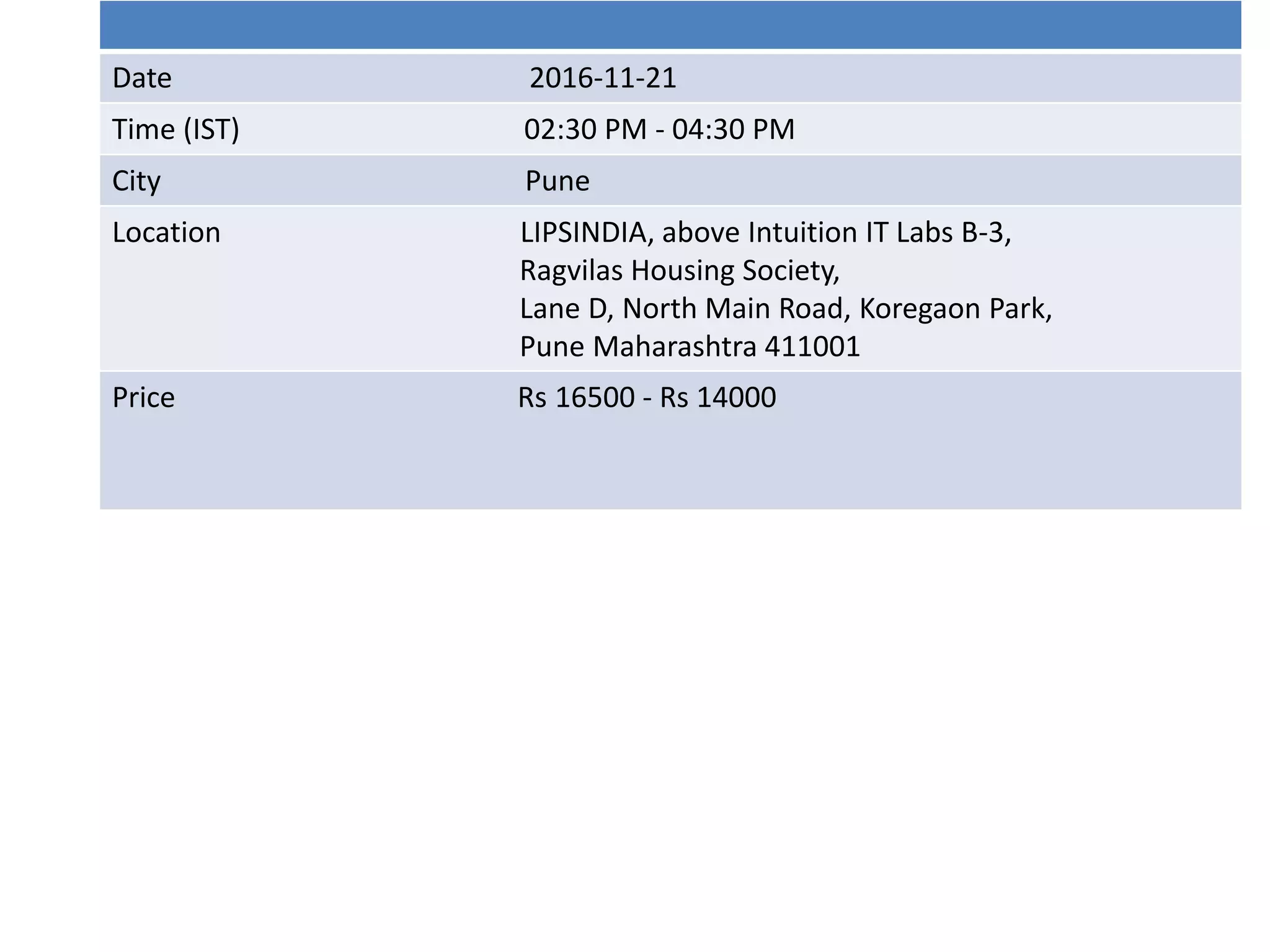 Advance php training course | PPT