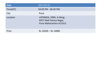 Advance php training course | PPT