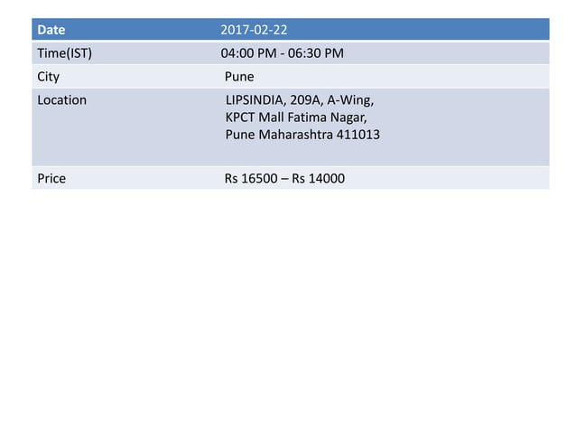 Advance php training course | PPT