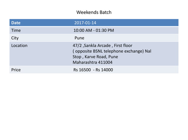 Advance php training course | PPT