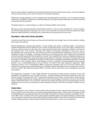 Advance polymer chemistry - Shan Chowdhury | DOCX