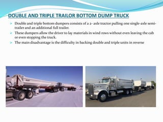 Dumpers, industrial trucks, concrete mixers | PPTX