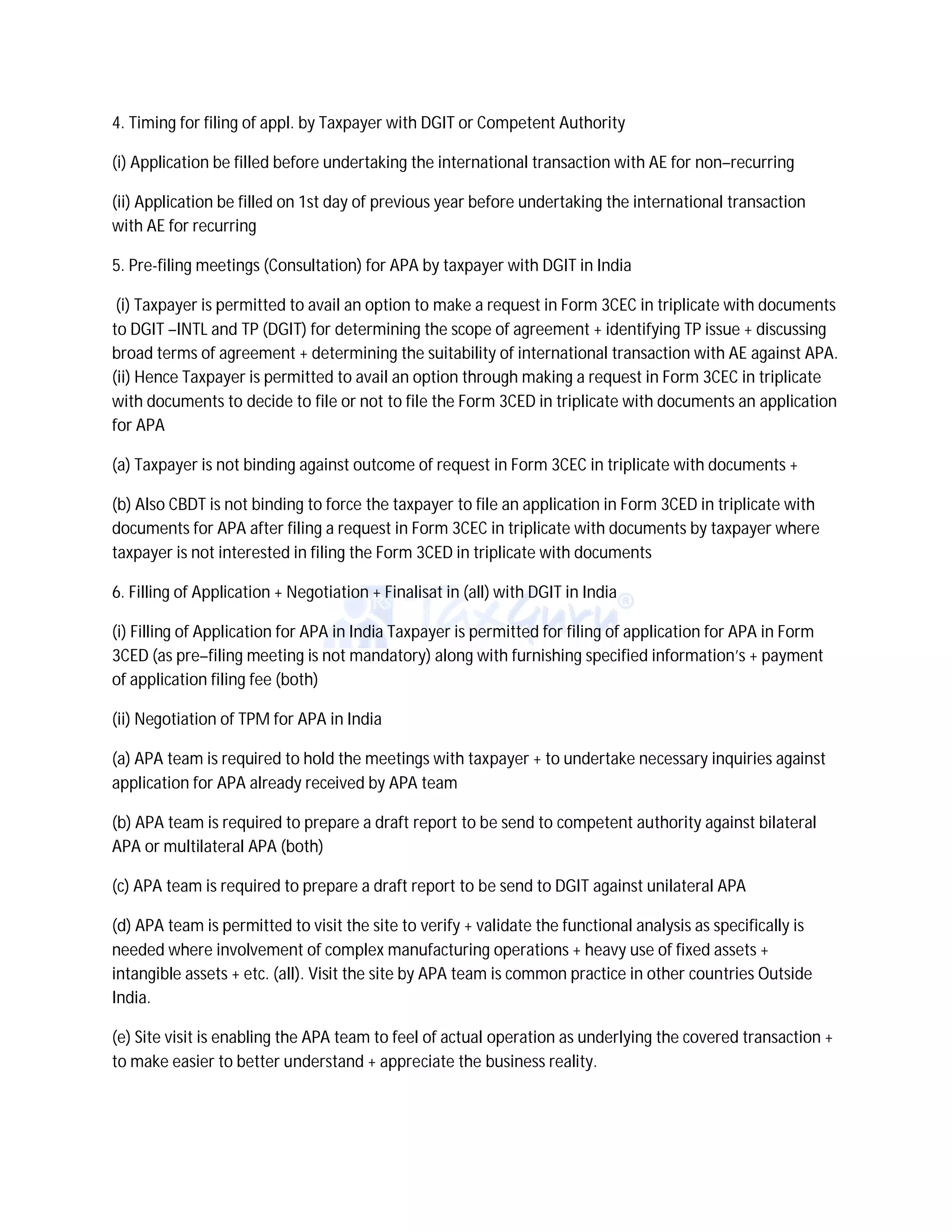 Advance Pricing Agreement for Taxpayer approved by CBDT in India.pdf