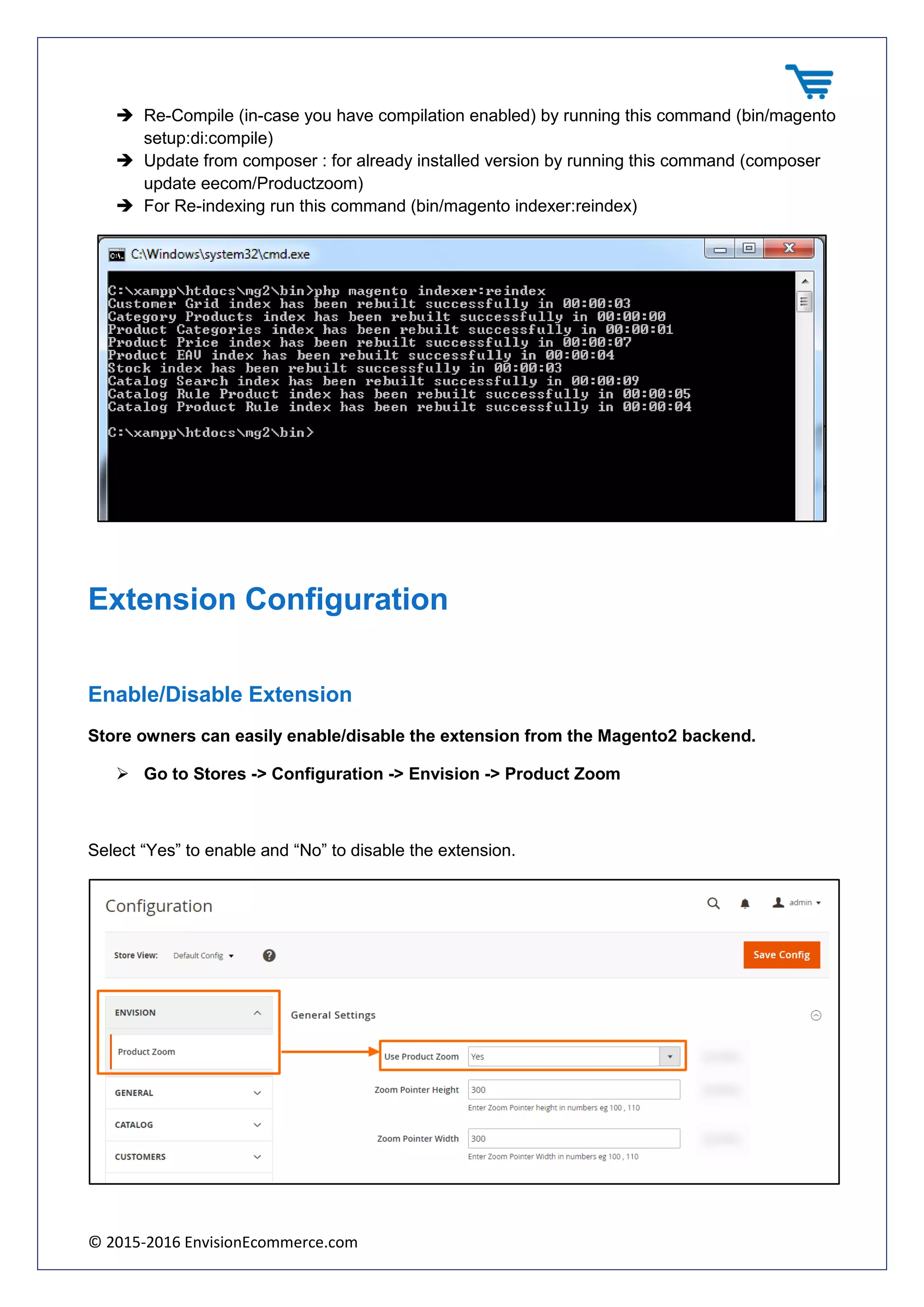 Advance Product Magnifier Magento 2 Extension Documentation | PDF