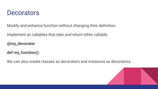 Advance python | PPTX