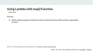 Advance python programming | PPTX