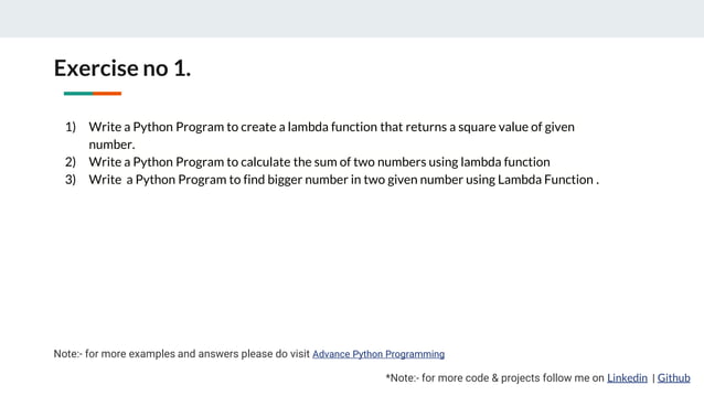 Advance Python Programming Pptx Programming Languages Computing 1742