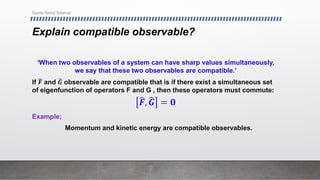 Advance Quantum Mechanics | PPTX