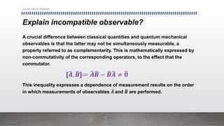 Advance Quantum Mechanics | PPTX