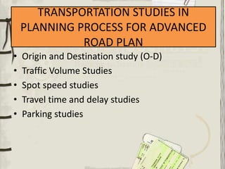 Advance road transportation system ppt | PPT