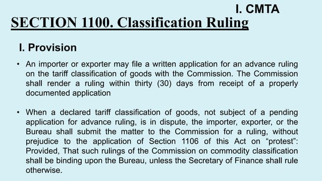 Advance Ruling PPT (11.05.22) Customs Proceedings.pptx