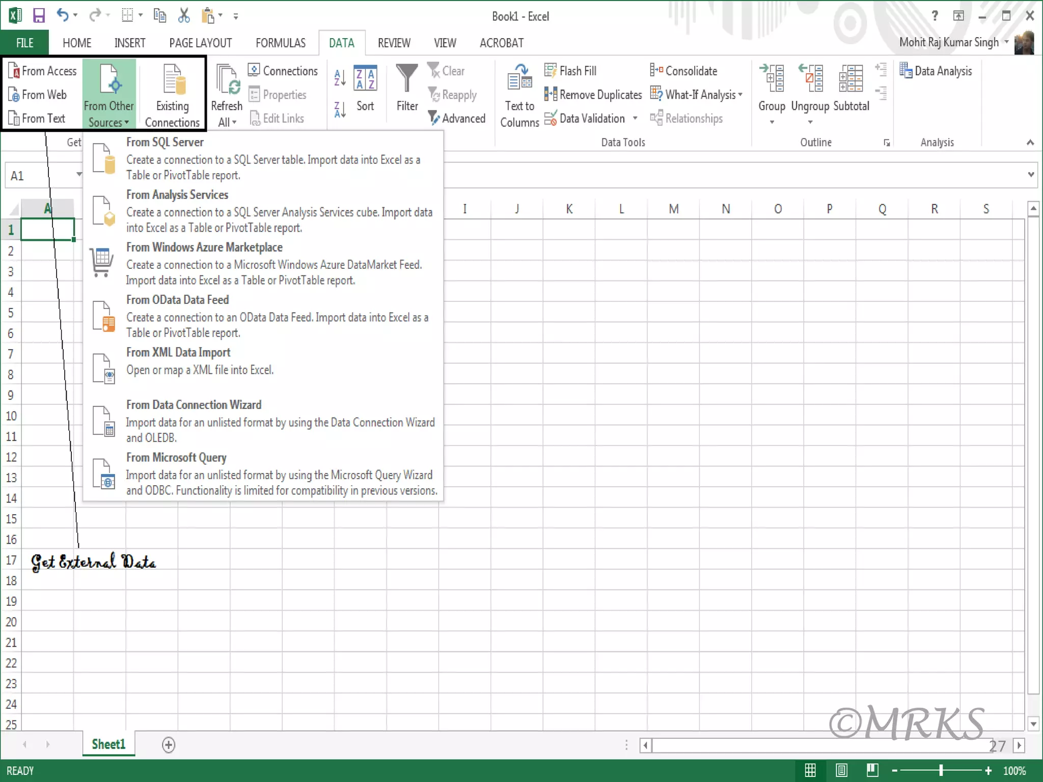 Advances in ms excel | PPSX | Computing | Technology & Computing