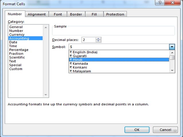 Advances in ms excel | PPSX | Computing | Technology & Computing