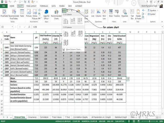 Advances in ms excel | PPSX | Computing | Technology & Computing