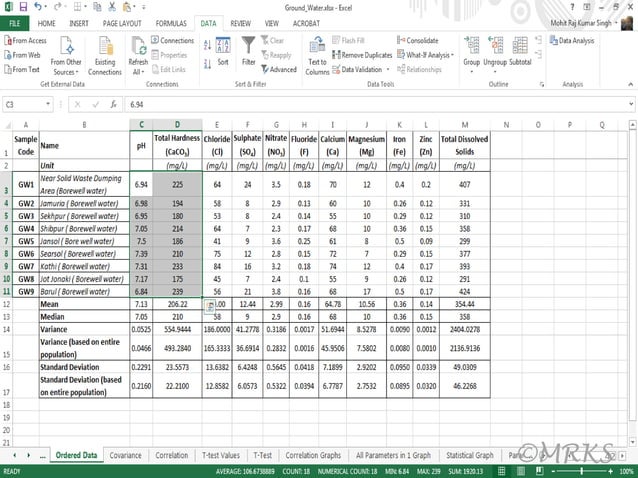Advances in ms excel | PPSX | Computing | Technology & Computing
