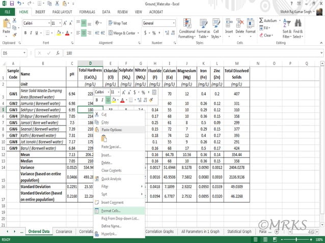 Advances in ms excel | PPSX | Computing | Technology & Computing
