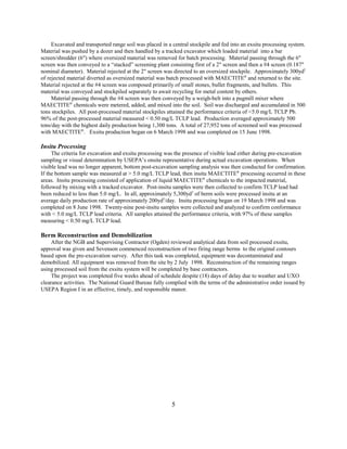 Advances in Heavy Metal Fixation, Chemical Treatment/Crystallization ...