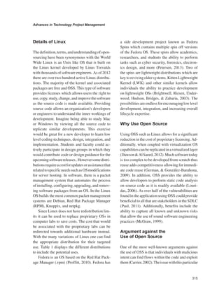 Advances in Technology Project Management: Review of Open Source ...