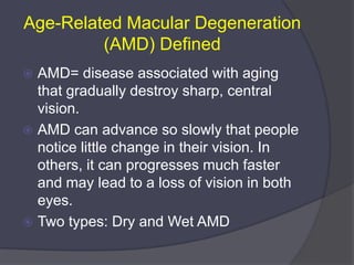 Advances in Amd And Oct | PPTX