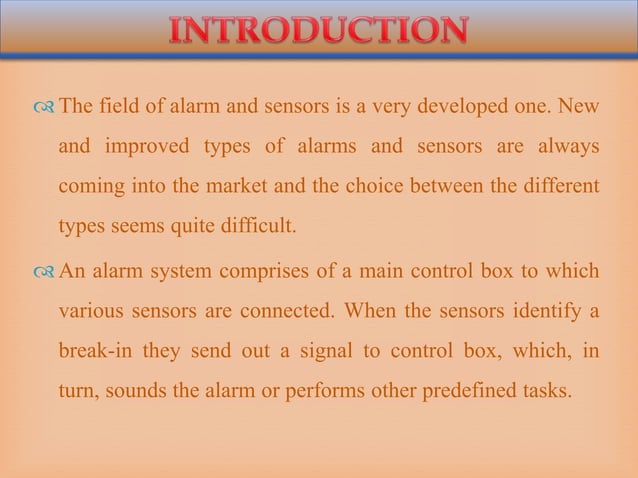 Advance security system (ppt) | PPTX