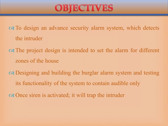 Advance security system (ppt) | PPTX