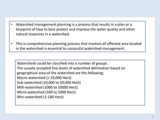 Silviculture objective for watershed management | PDF