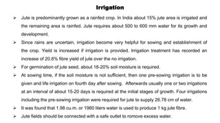 Advances in agronomy of Jute (Corchorus sp.) | PDF