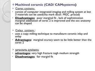 Advances in all ceramic restorations | PPT | Dental Health | Diseases ...