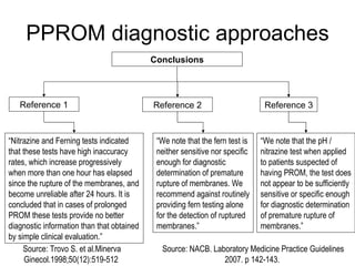 Advances in amniotic fluid detection | PPT