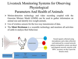 Advances in animal health management system & use of epidemiological ...
