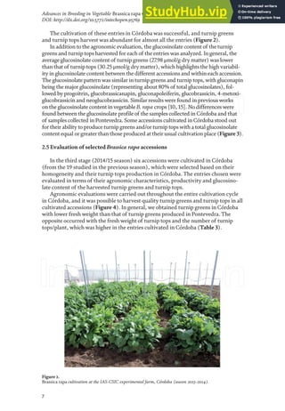 Advances In Breeding In Vegetable Brassica Rapa Crops | PDF