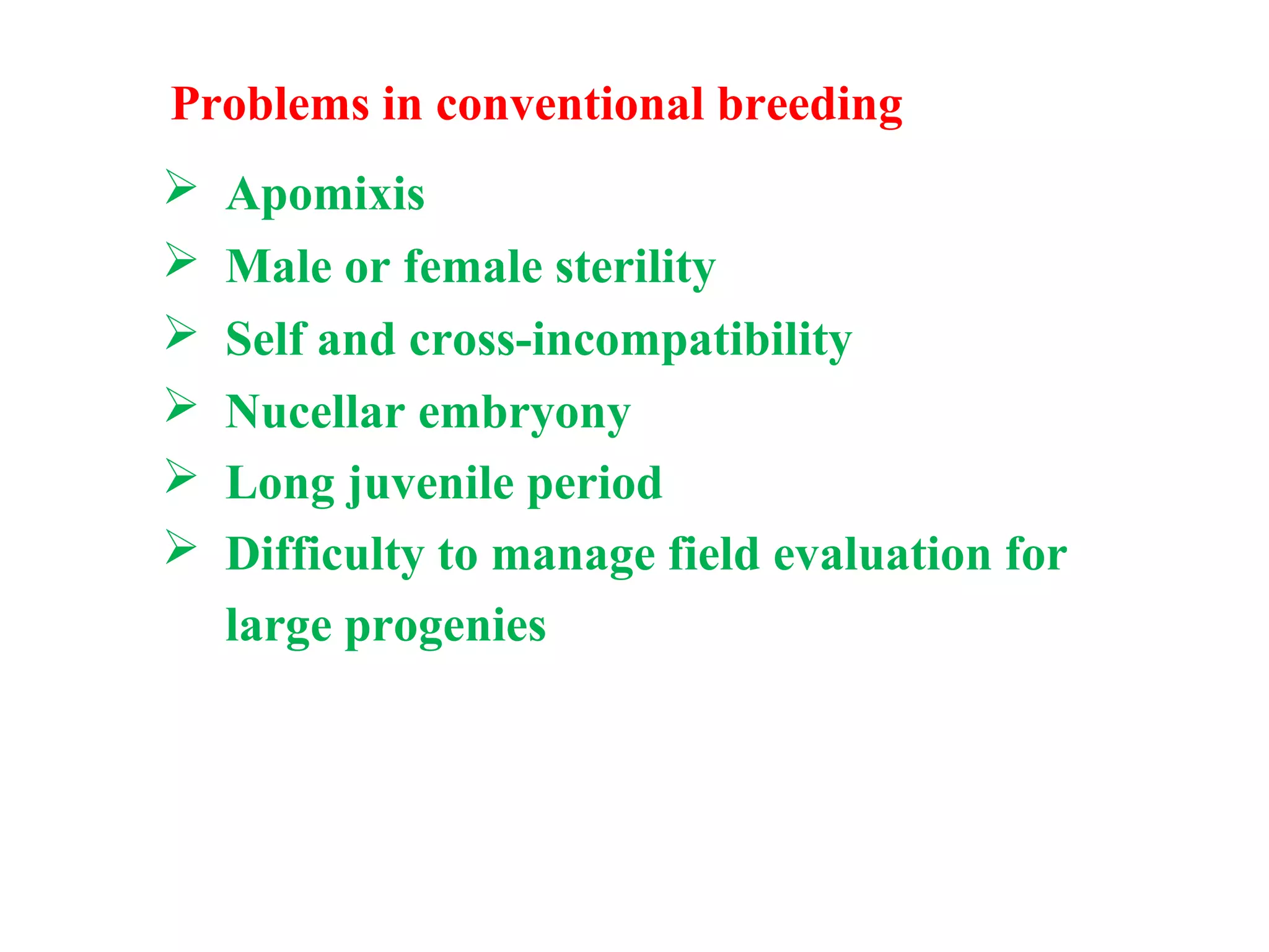 Advances in breeding of citrus | PPT