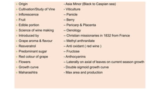 Advances in breeding of grapes | PPTX