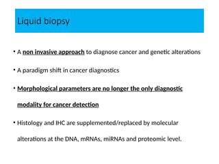 Advances in Cancer and Molecular Oncology | PPTX