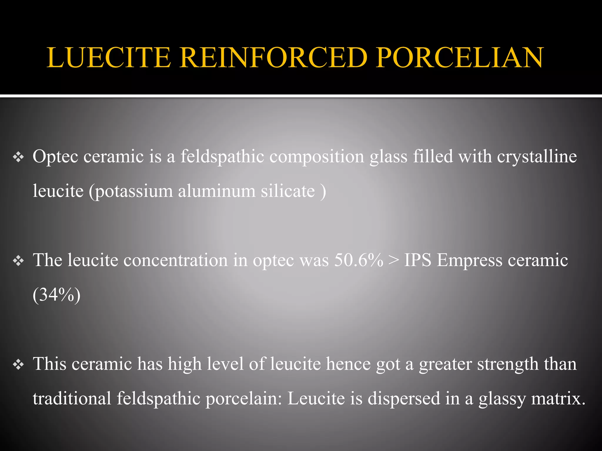 Recent Advances in Dental Ceramics | PPTX