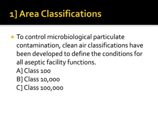 Advances in clean room technology | PPT