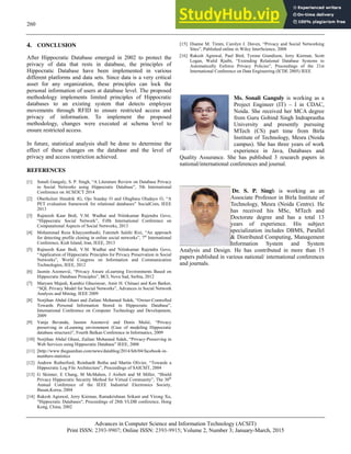 Advances In Computer Science And Information Technology | PDF