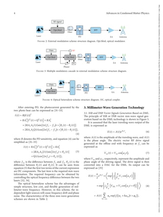 Advances in Condensed Matter Physics - 2020 - Xiao - Review on the Millimeter‐Wave Generation ...
