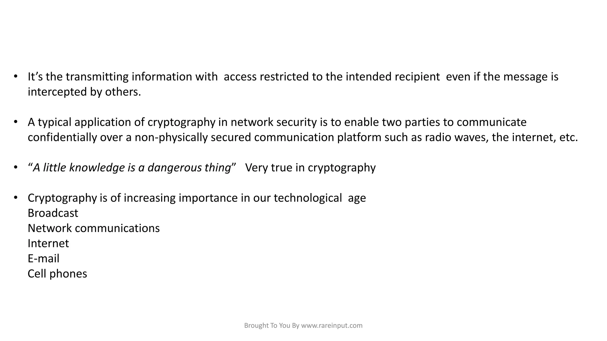 Advances In Cryptography | PPTX | Information and Network Security ...