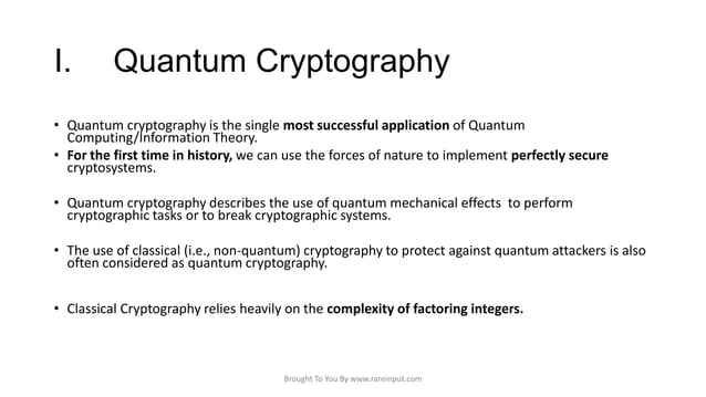 Advances In Cryptography | PPTX | Information and Network Security ...