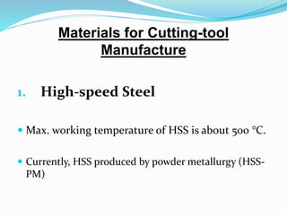 CUTTING TOOL SELECTION PPT, 55% OFF