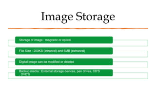 Advances in digital imaging | PPTX