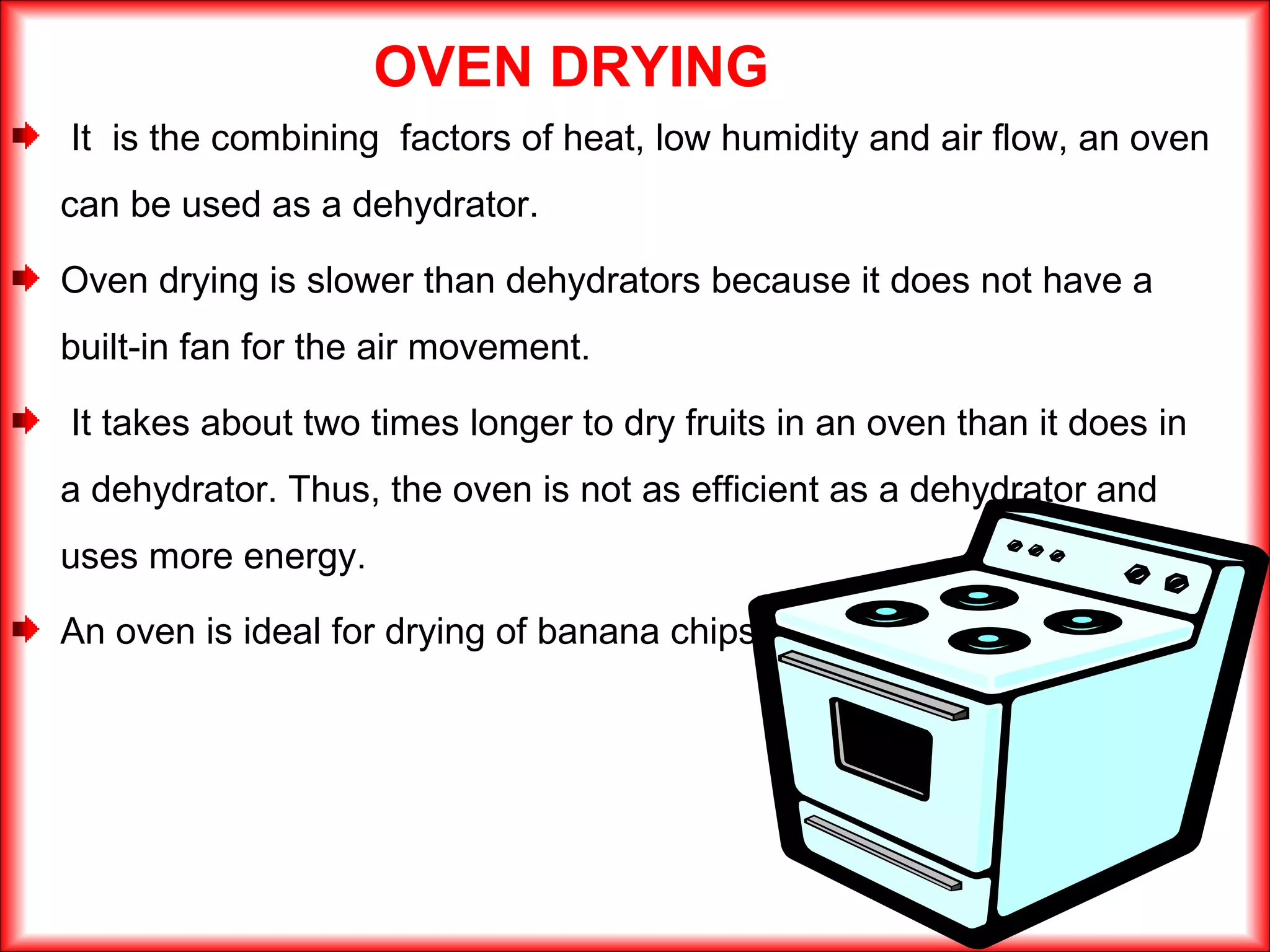 Advances in drying and dehydration in Fruit Crops | PPT