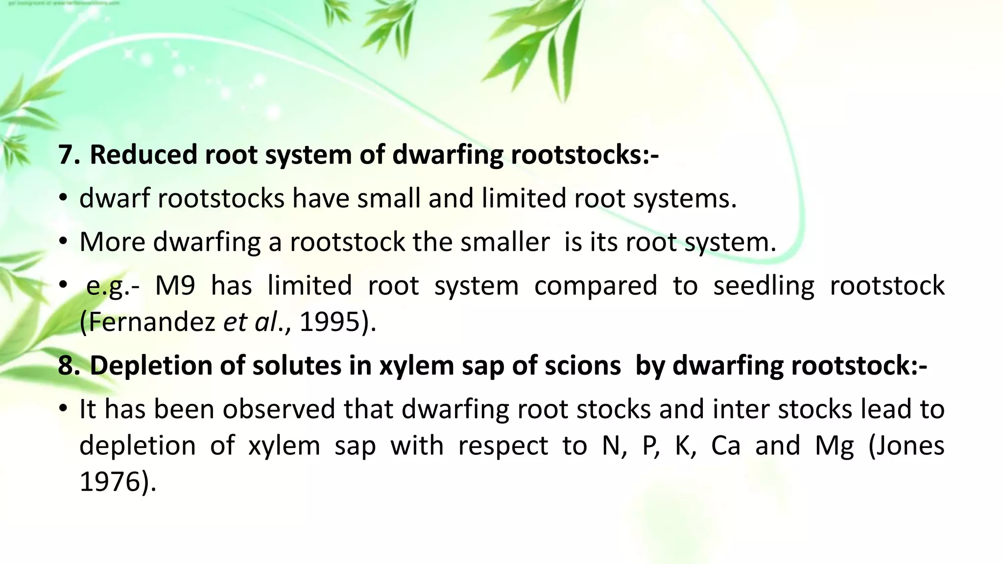 Advances in dwarfism of fruit plants | PPTX