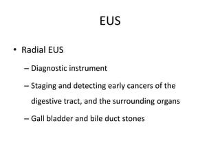 Webinar on Advances in endoscopy - HInduja Hospital | PPTX