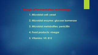 Advances in fermentation technologies | PPT