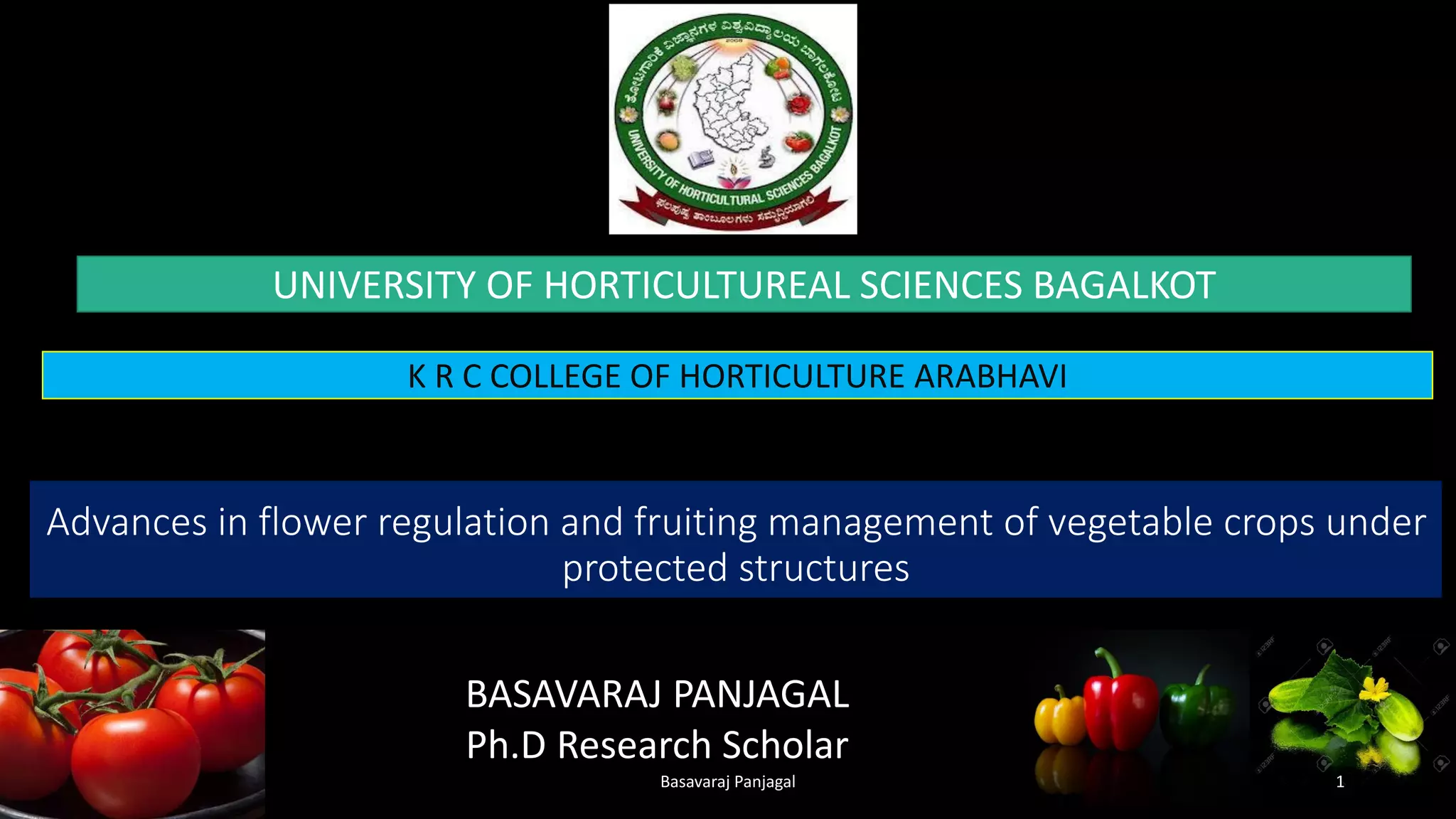 Advances in flower regulation and fruiting management of vegetables in ...